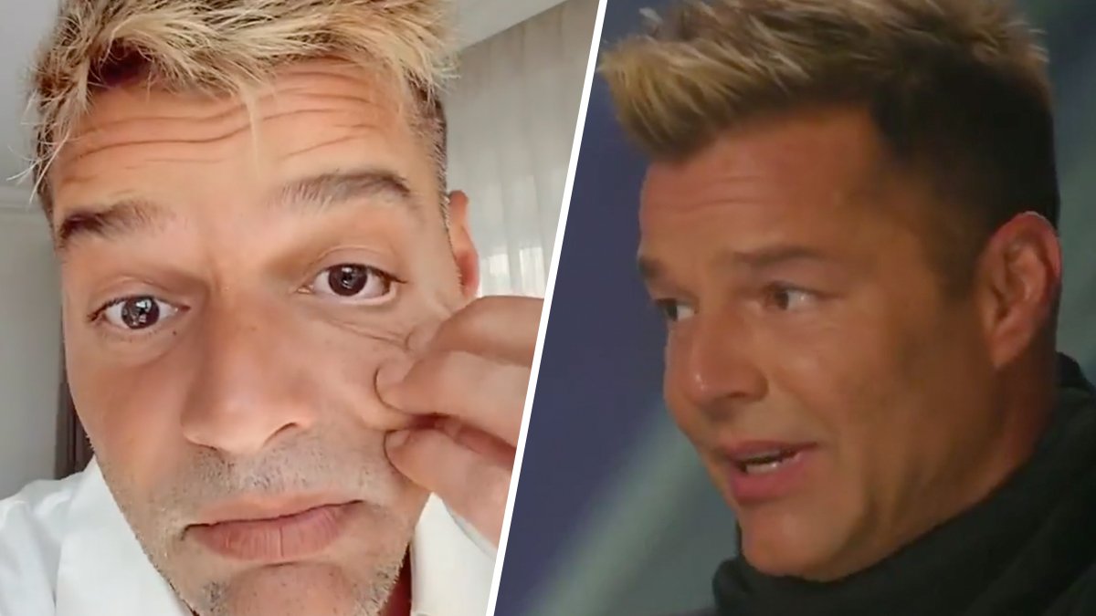 Ricky Martin negó haberse hecho cirugía: su explicación de por qué le ...