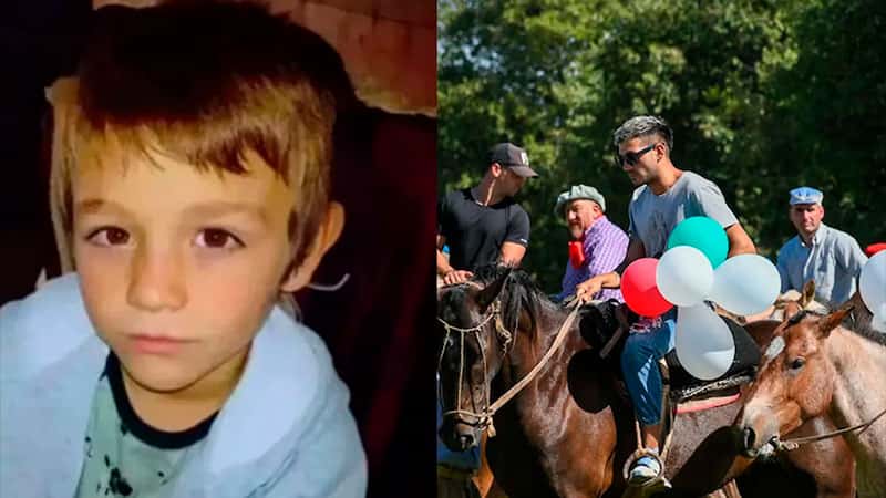 La emotiva despedida al nene que murió al caer en arroyo: realizaron ...