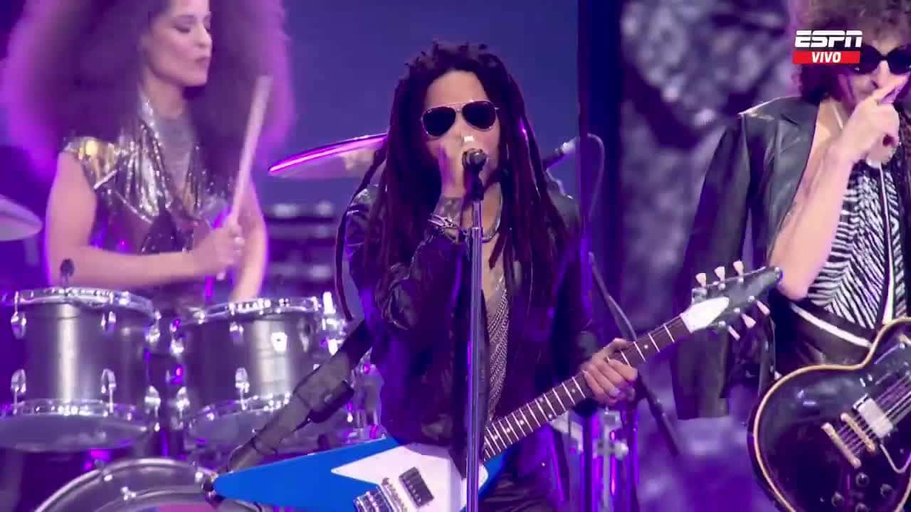 El show de Lenny Kravitz en la final de la Champions League – El Día de ...