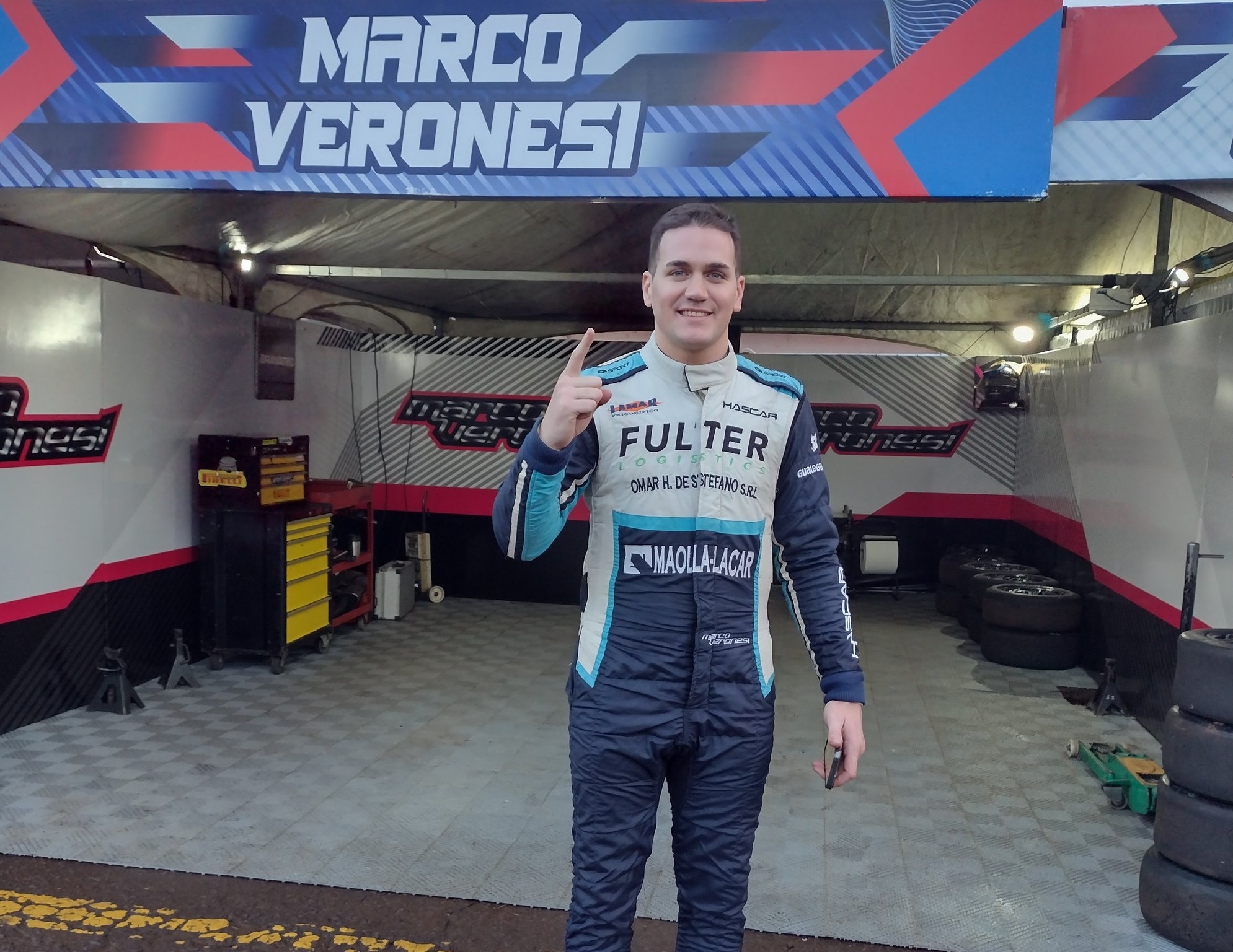 Marco Veronesi fue el más rápido en la primera clasificación de la ...