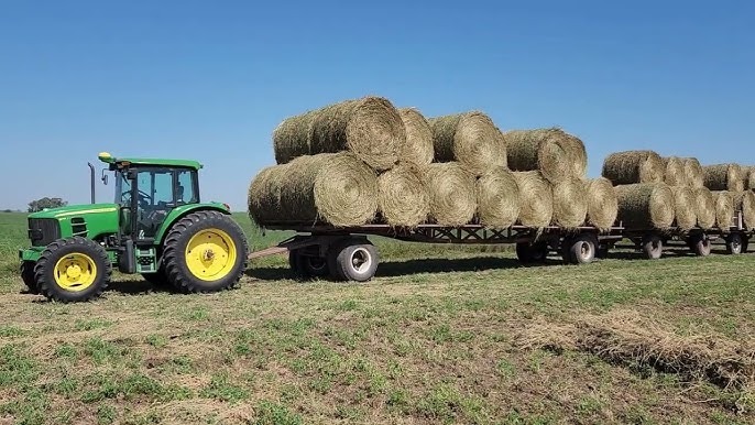 Tragedia en el campo: un hombre murió aplastado por un rollo de alfalfa ...