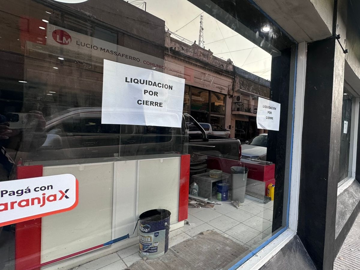 "Hace 18 años que estoy en el Centro Comercial, y nunca ví un parate ...